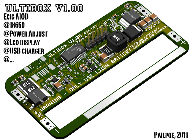 ULTIBOX : Pcb de gestion pour box boost lcd,... - FORUM-ECIGARETTE • Le ...